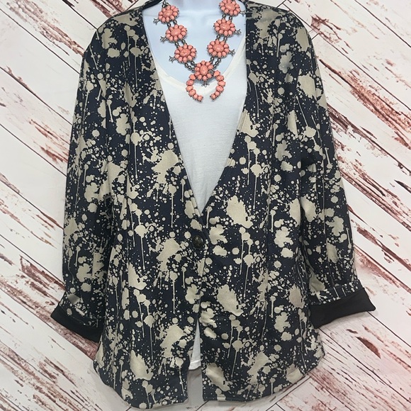 Crazy Train | Jackets & Coats | Nwt Crazy Train Abstract Print Jacket ...